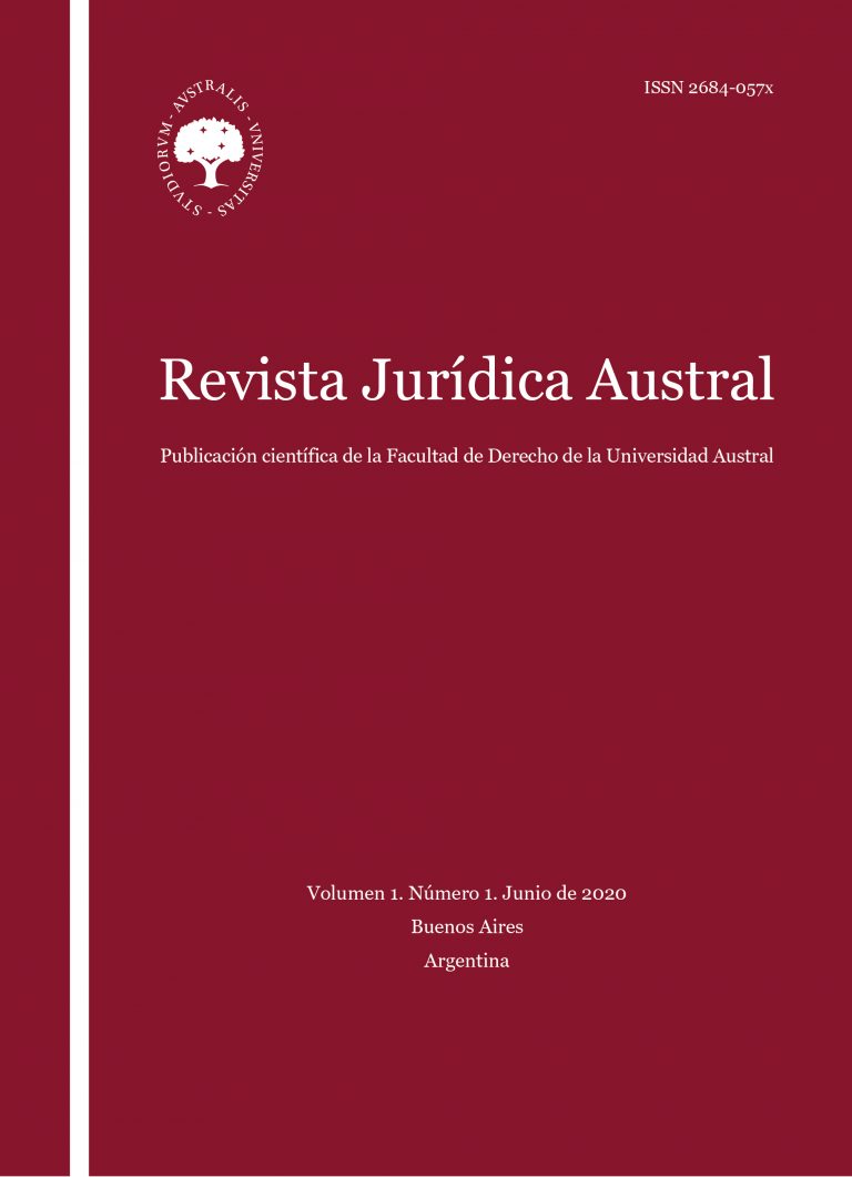 Revista Jurídica Austral - Asociación de revistas académicas de ...