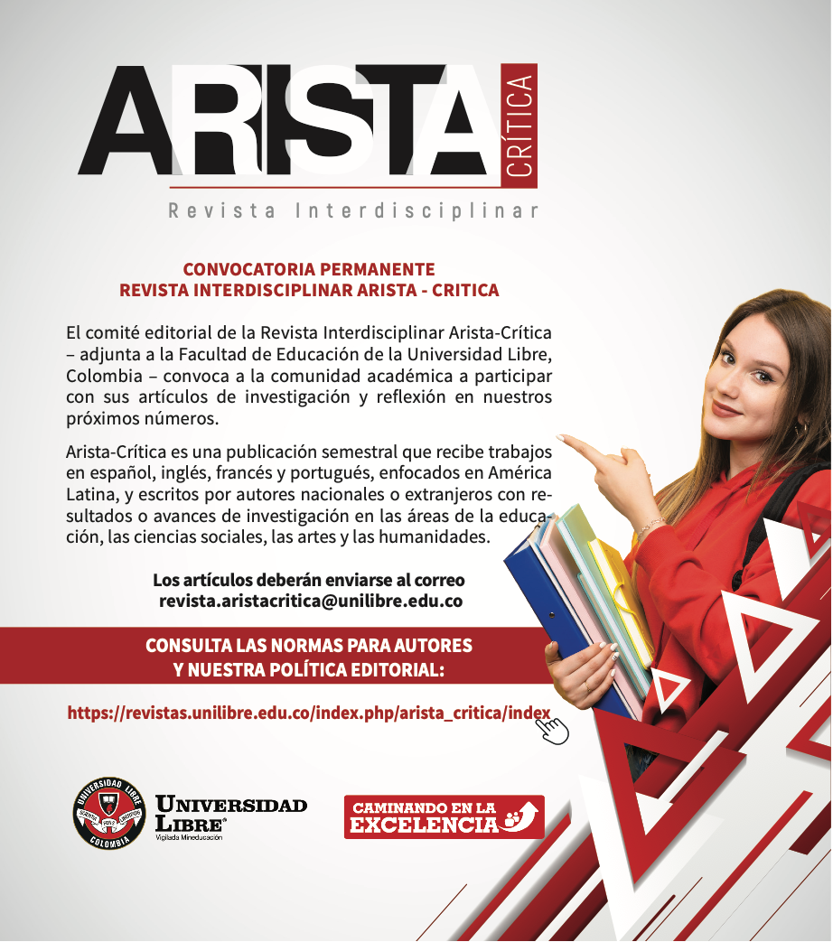 Convocatoria permanente Revista Arista-Crítica - Asociación de revistas ...